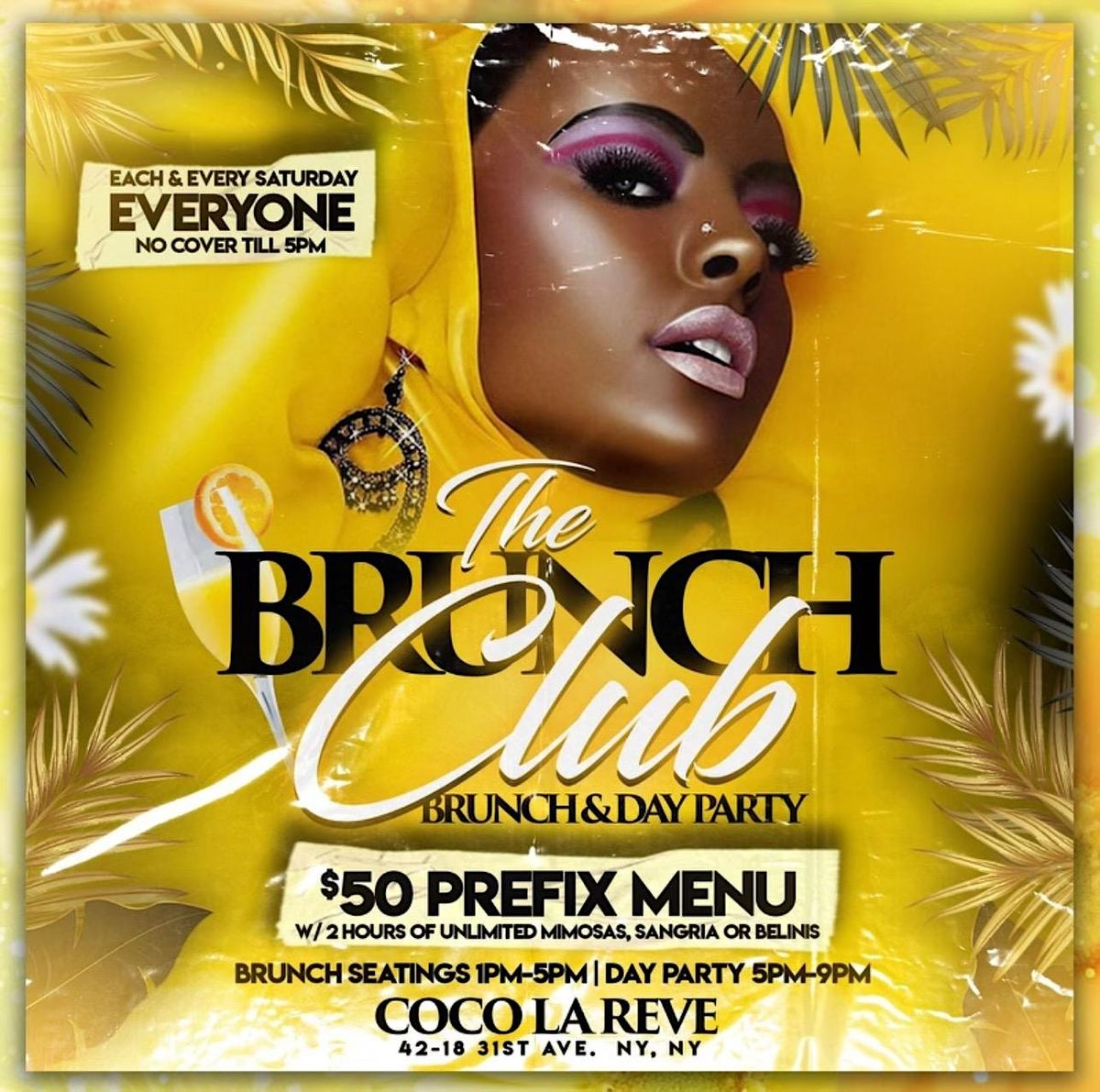 Saturdays Brunch Club At Coco Le reve, Coco Le Reve, Astoria , Queens ...