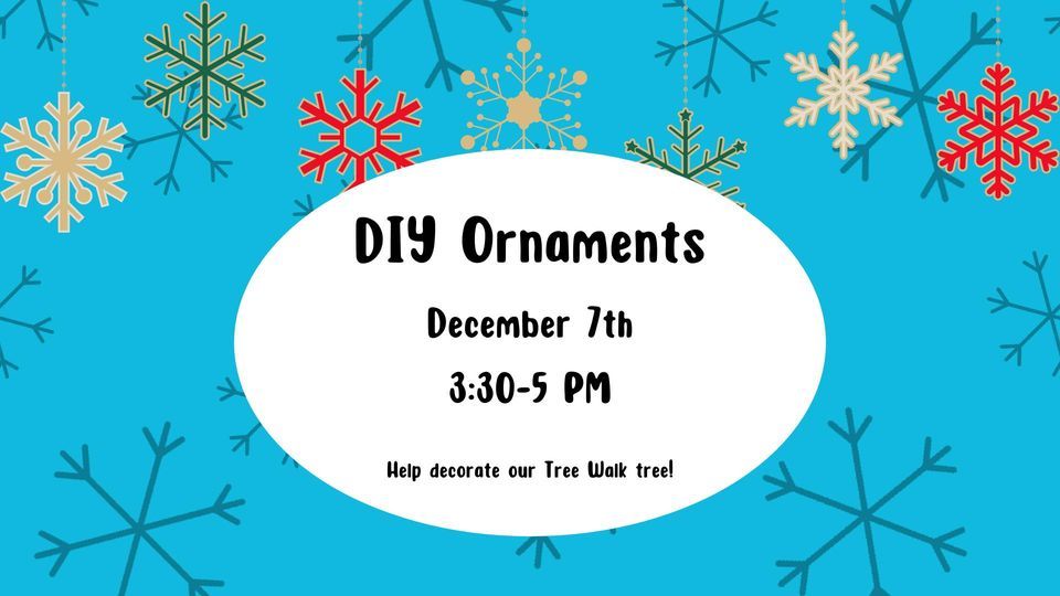 DIY Ornaments for Tree Walk Tree, 600 E. 1st St. Anamosa, Iowa 52205, 7 ...