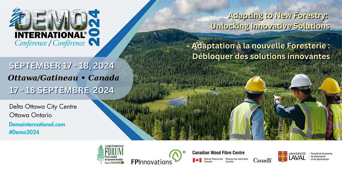 DEMO INTERNATIONAL TECHNICAL CONFERENCE, Delta Hotels Ottawa City ...