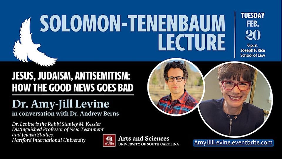 Solomon-Tenenbaum Lecture: Amy Jill Levine, Karen J. Williams Courtroom ...