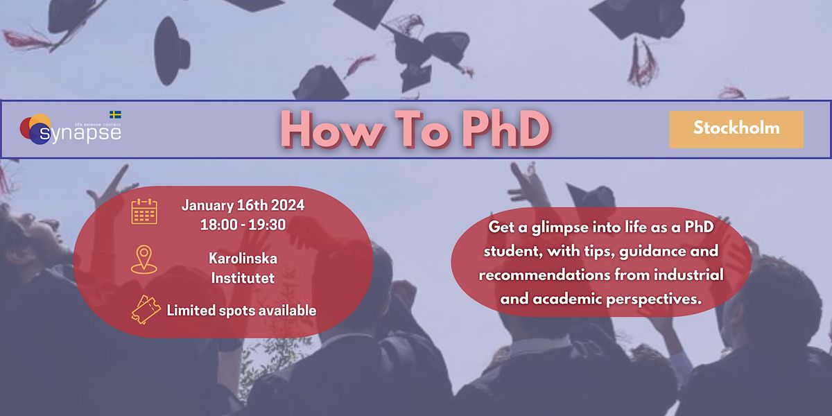 How To PhD?, Franklinsalen, Hagalund, 17 February 2024 | AllEvents