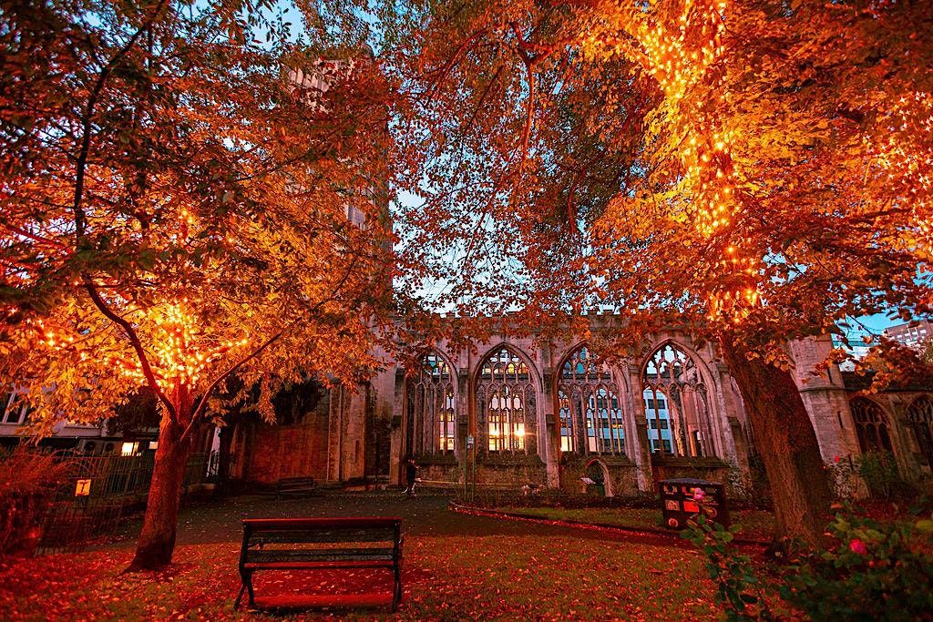 Winter Lights Photography Walk, In Front of St Mary Redcliffe Church, 4 ...