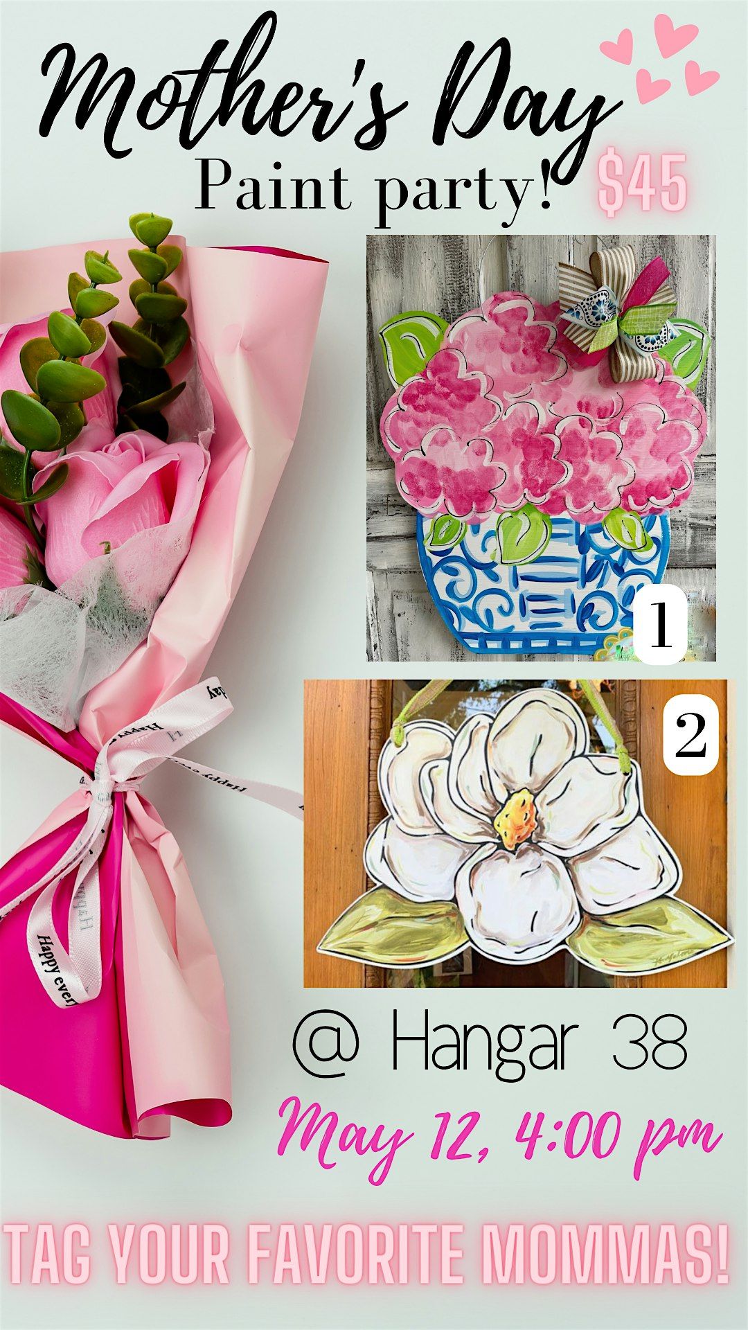 Hangar 38 Mother’s Day Paint Party, Hangar 38 Dothan, 12 May 2024 | AllEvents