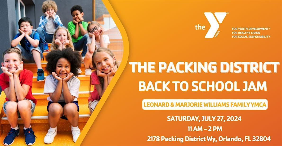 The Packing District Back to School Jam Vendor Registration, Leonard ...