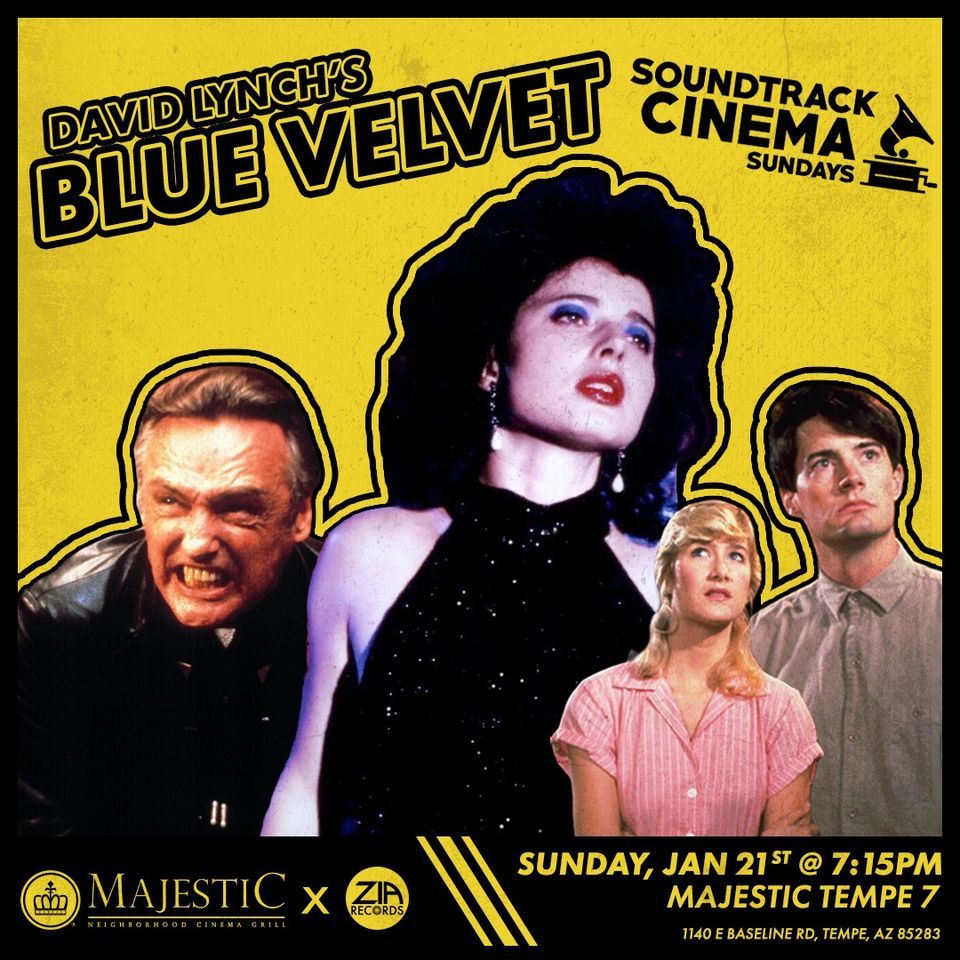 Soundtrack Cinema Sundays presented by Zia Records: BLUE VELVET ...