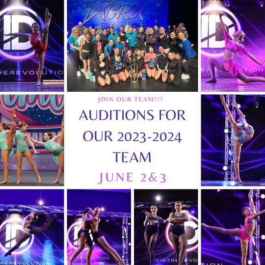 TDP Competition Team Tryouts 2023, TDP Dance Company, Avon, 2 June to 3 ...