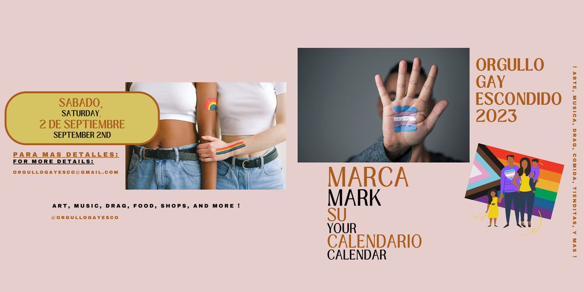 Orgullo Gay Escondido 2023, Good Omen Mead, Escondido, 2 September 2023 ...