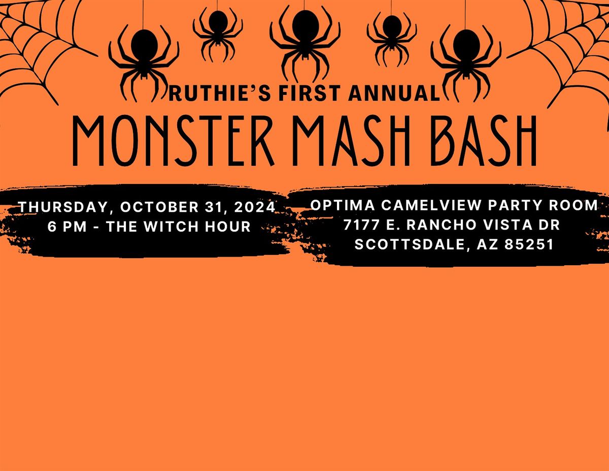 Monster Mash Bash, Optima Camelview Village Party Room, Scottsdale, 31 ...