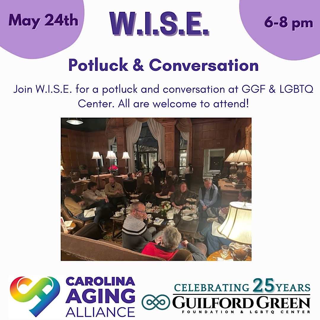 May 24th W.I.S.E. Potluck & Conversation, Guilford Green Foundation ...