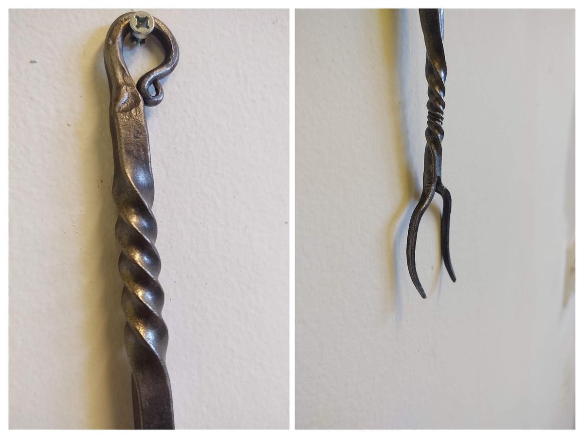 Forged BBQ Fork, Soulcraft Woodshop Inc, Cleveland, 24 June 2023 ...