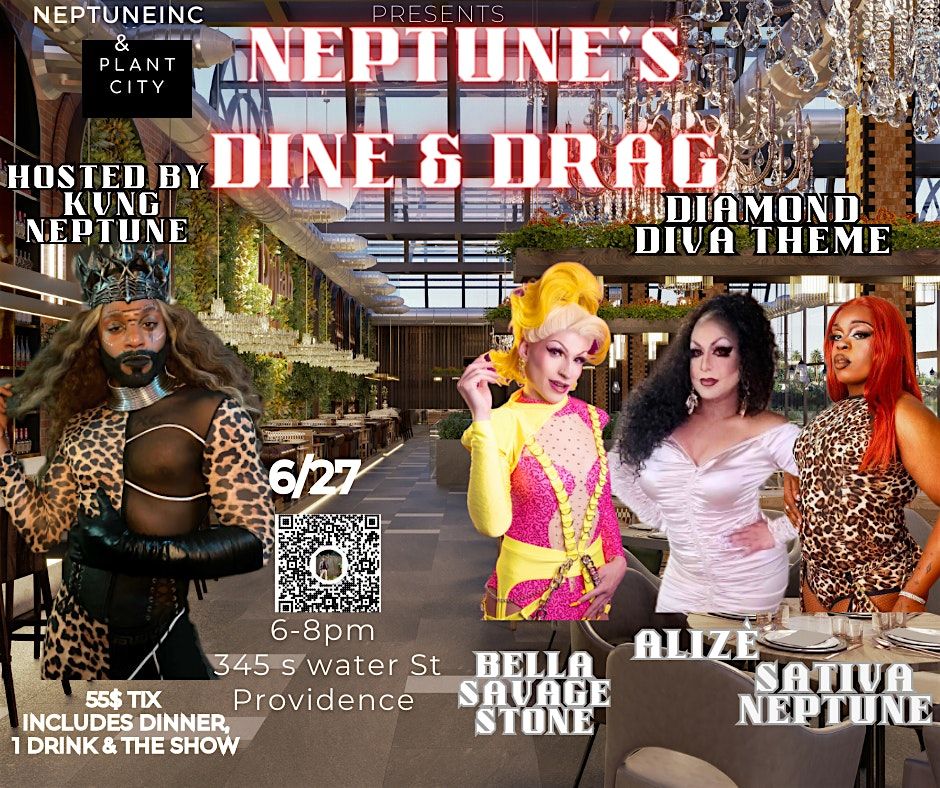 Neptunes Dine & Drag, 345 by Plant City, Providence, 27 June 2024 ...