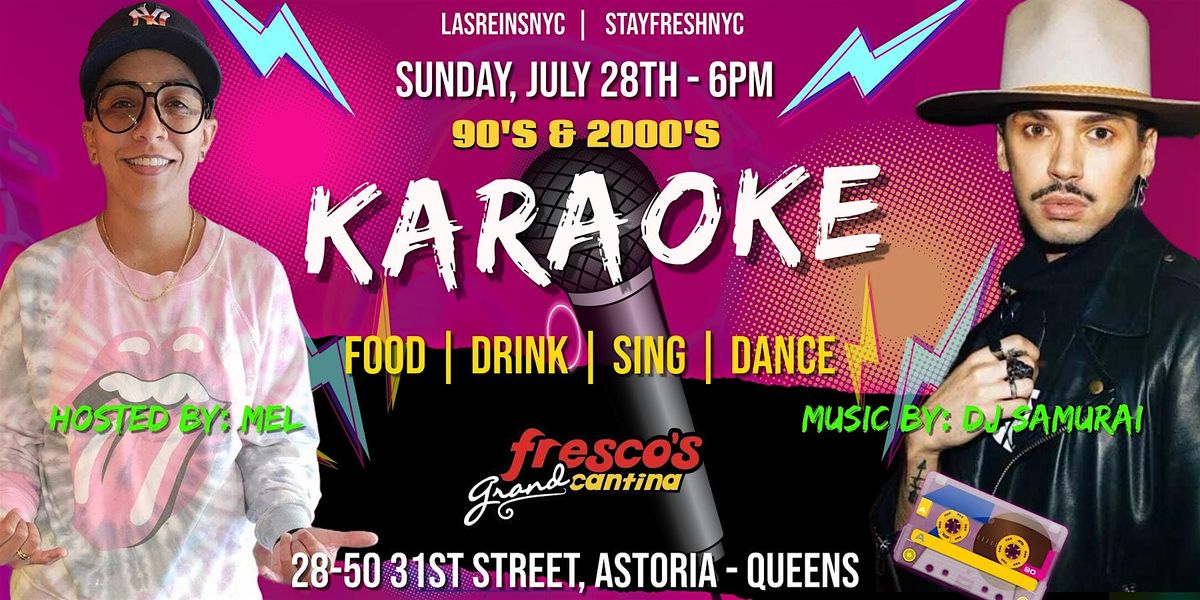 PRIDE KARAOKE PARTY - THROWBACK TO THE 90s & 2000s, Fresco’s Grand ...