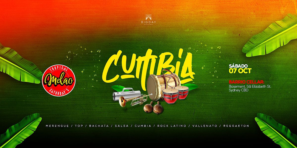 TROPICAL SATURDAY MELAO -Nov 4th -2023, Barrio Cellar, Sydney, 4 ...
