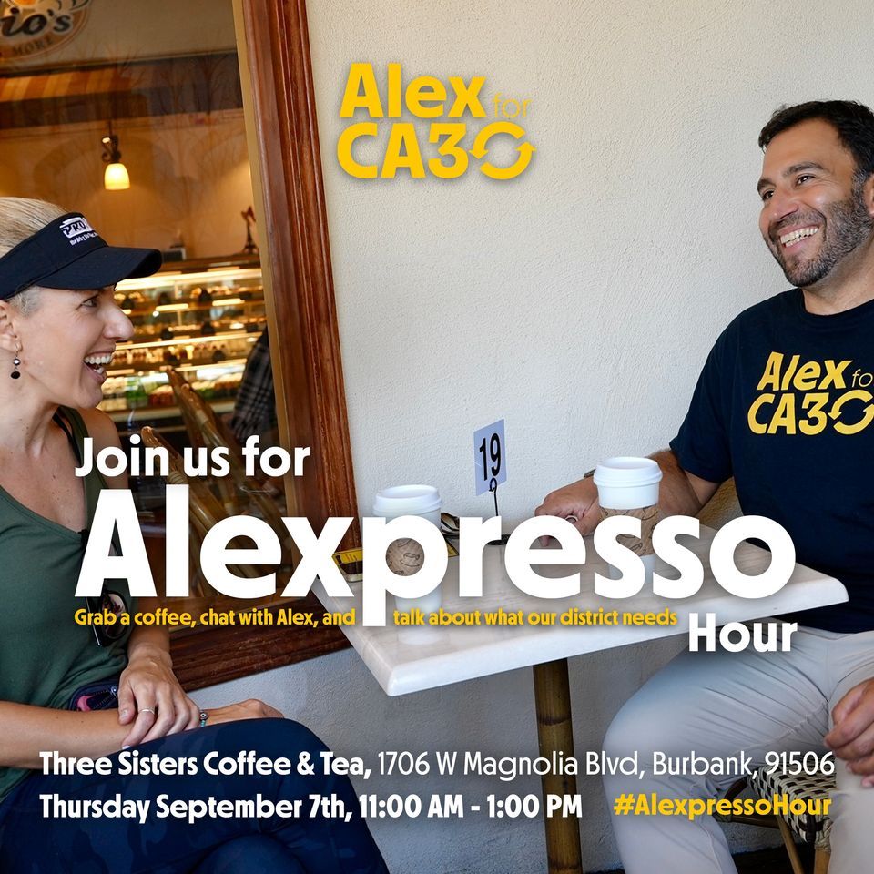 Alexpresso Hour 2 Three Sisters Coffee Tea Burbank 1706 W alexpresso-hour-2-three-sisters-coffee-tea-burbank-1706-w