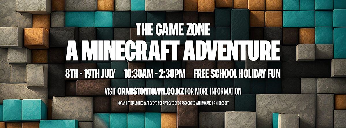 The Game Zone: A Minecraft Adventure, Ormiston Town Centre, Auckland, 8 ...