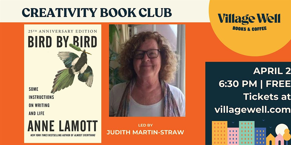 Creativity Bookclub with Judith Martin-Straw, Village Well Books ...