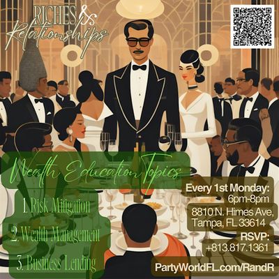 Riches and Relationships Family Wealth Education Seminar, 8810 N Himes ...