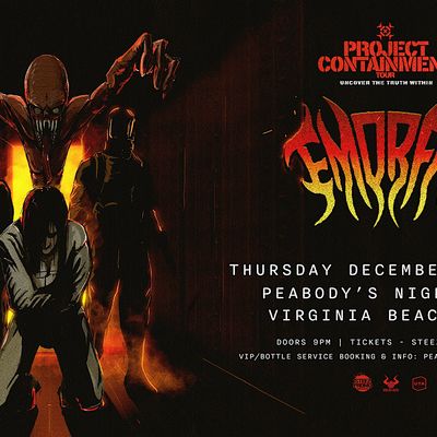 Emorfik - Project Containment Tour - Virginia Beach, Peabody's ...