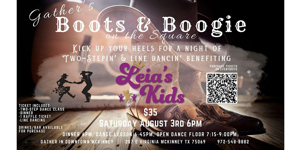 Gathers Boots and Boogie on the Square!!! Benefiting Leias Kids ...