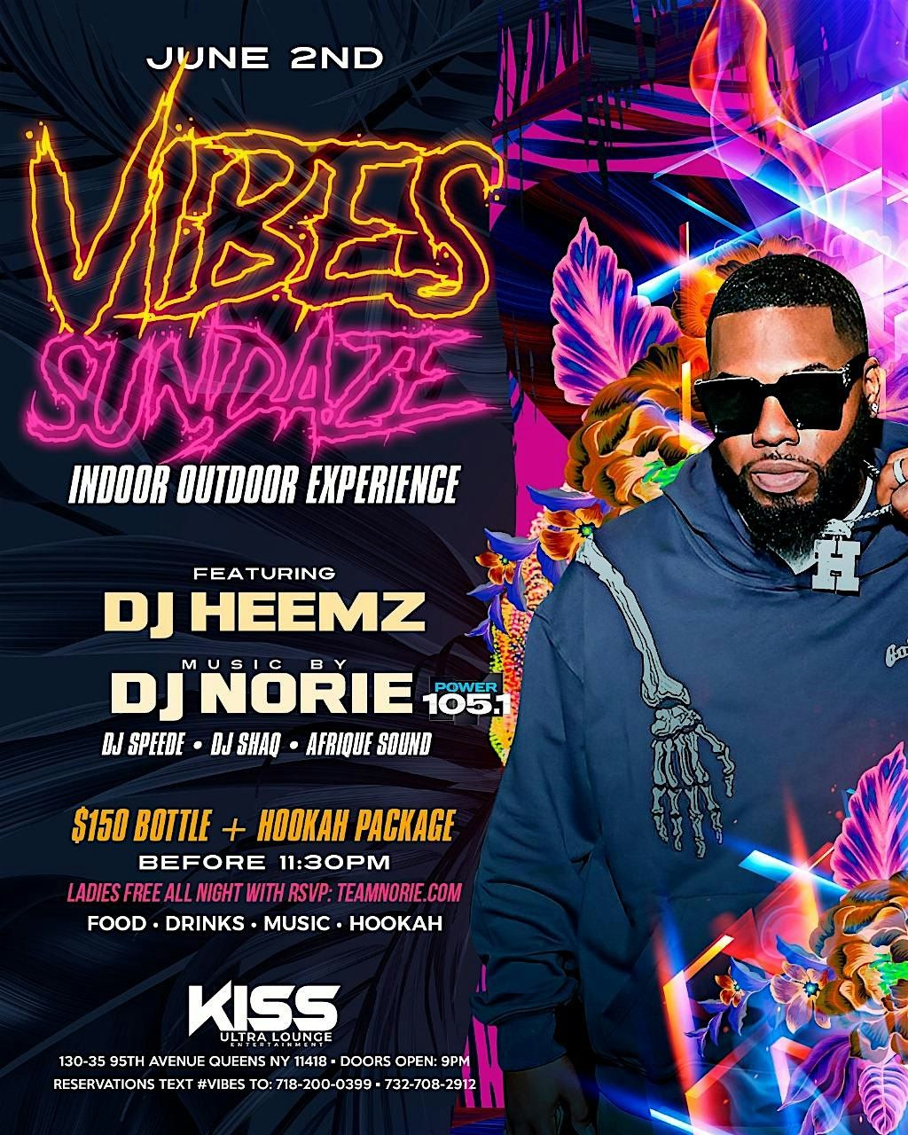 VIBEZ SUNDAZE EVERY SUNDAY!!!, Kiss Entertainment, Queens, 2 June 2024 ...