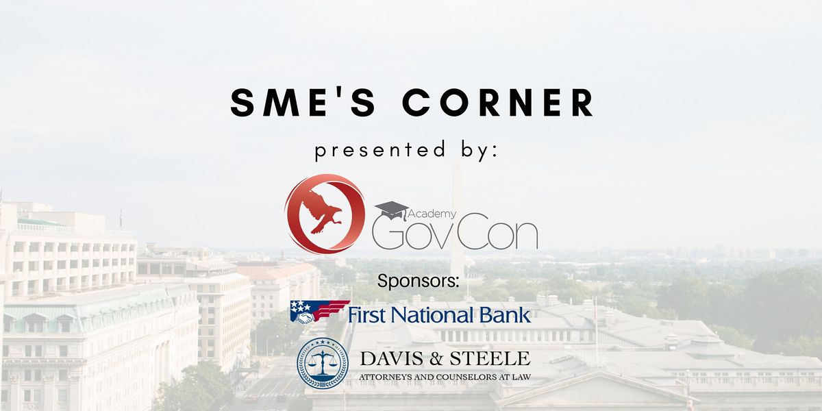 SMEs Corner - The Power of Teaming Arrangements, Tower Club - Tysons ...