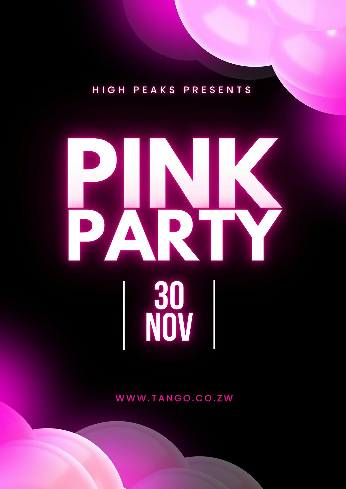 Pink Peaks Party | The Ultimate All- Pink Party!, Burnside, Bulawayo ...