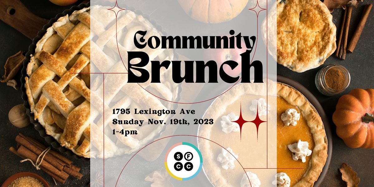 Community Brunch @ The Sustainable Fashion Community Center ...