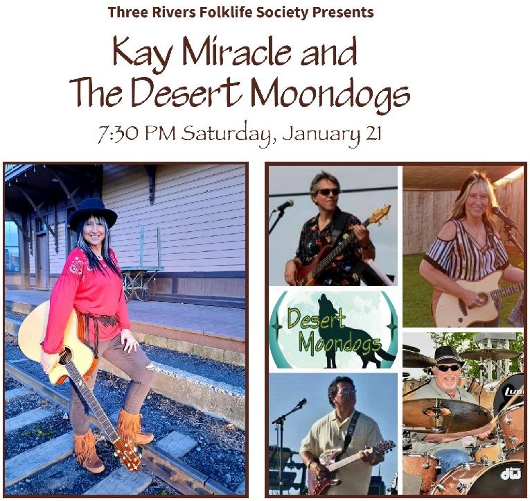 3RFS Concert: Kay Miracle and the Desert Moondogs with Kaylie Dawes ...