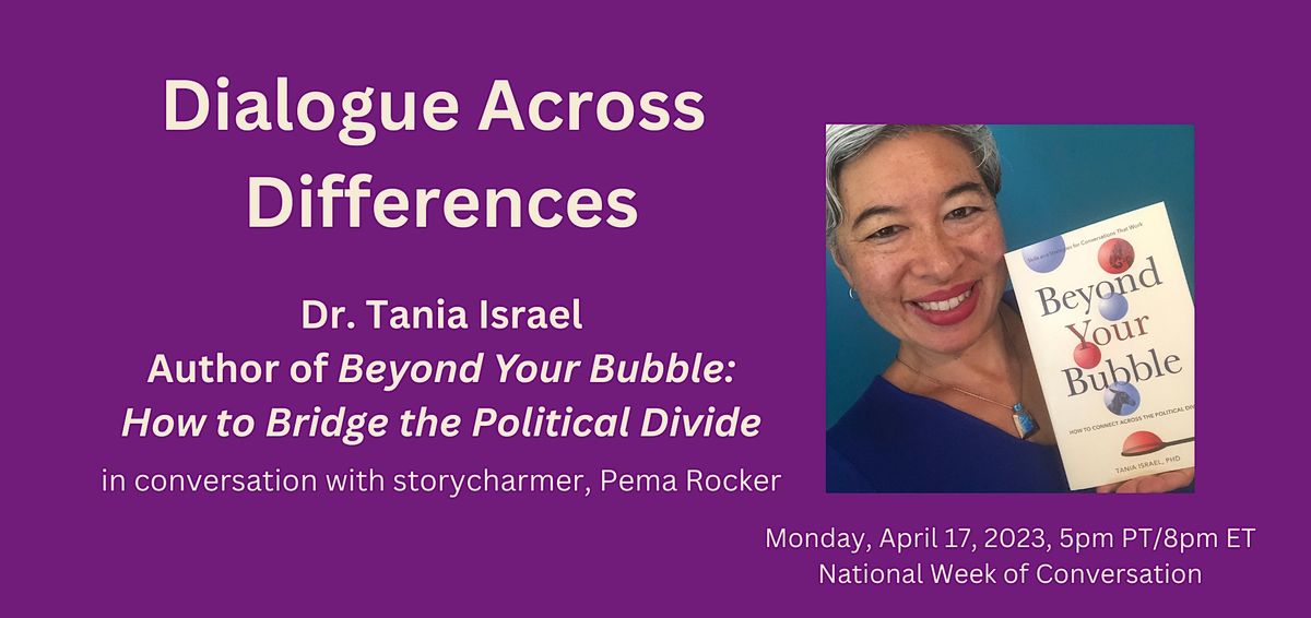 Dialogue Across Differences: A Conversation with Dr. Tania Israel ...