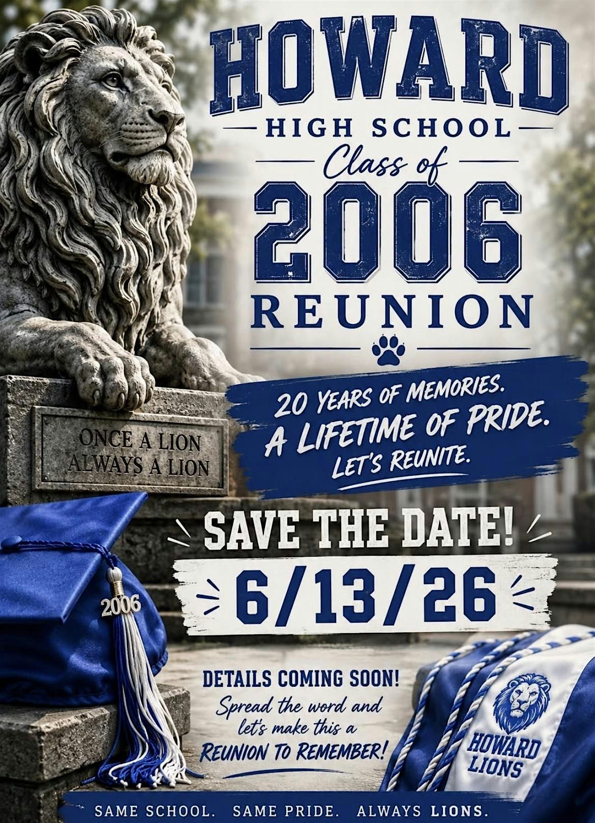 Howard High Class Reunion, Nottingham's Tavern, Columbia, 13 June 2026 ...