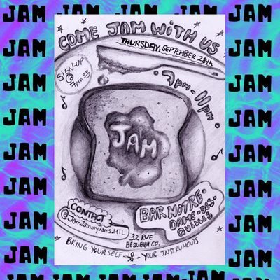 Jam Jammy Jams First Jam, Bar Notre-Dame-Des-Quilles, Montréal ...