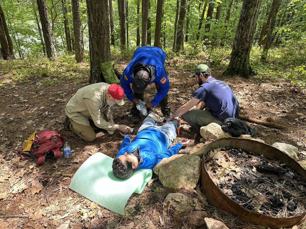 SOLO Wilderness First Aid Course, Mike Roess Gold Head Branch State ...