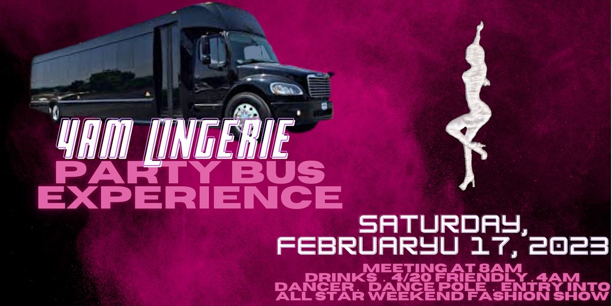 All Star Weekend Fashion Show Party Bus, 2416 E 55th Pl, Indianapolis ...