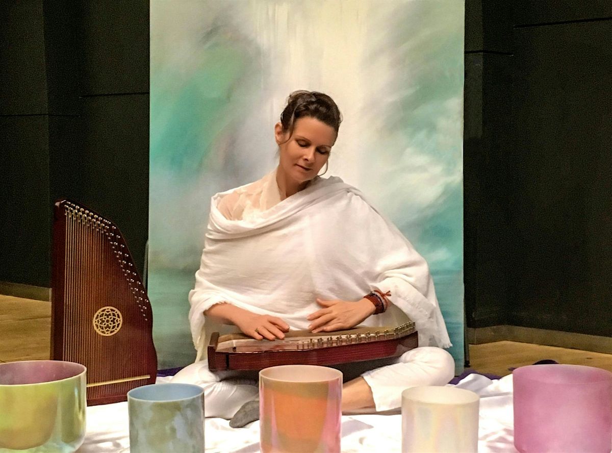 Harp and Crystal Bowl Healing with Shelly Reef, Sacred Sound of the ...