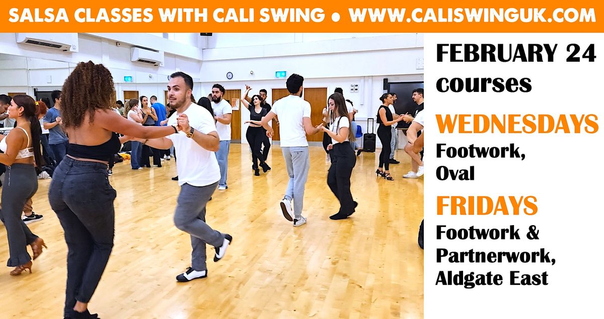 February Salsa Courses with Cali Swing, MULTIPLE VENUES & LOCATIONS ️ Wednesdays, Flow Dance ...