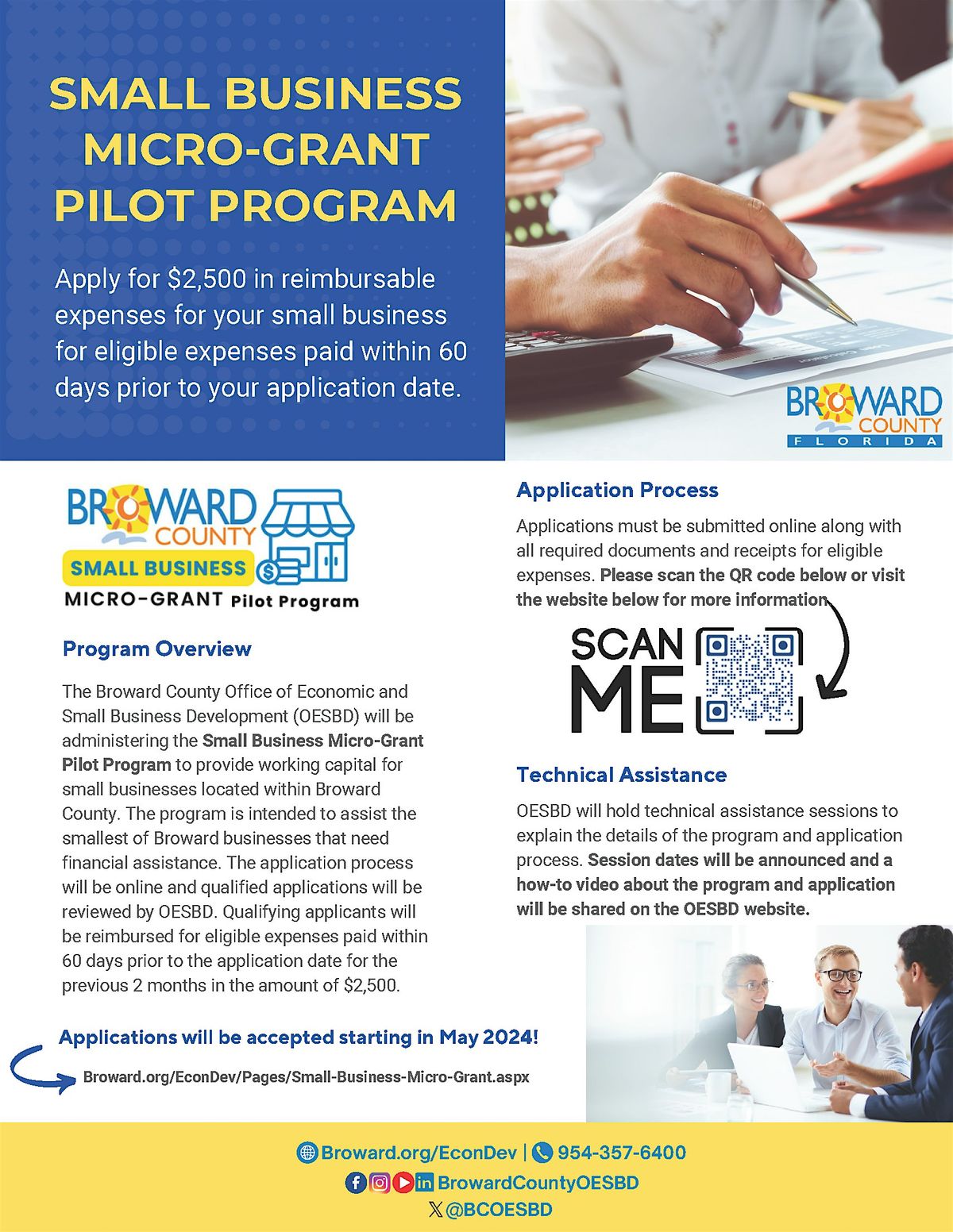 Small Business Micro-Grant Pilot Program, May 15 2024 | Online Event ...