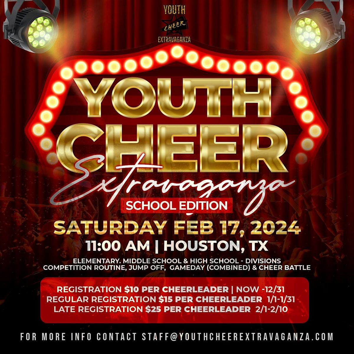 2024 Youth Cheer Extravaganza "School Edition", Hopson Field House ...