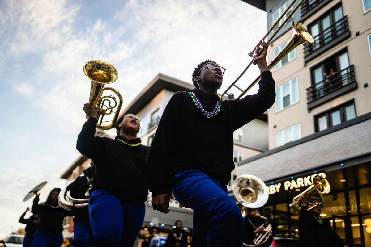 Fat Tuesday Parade at Legacy West, Legacy West, Plano, 17 February 2026 ...