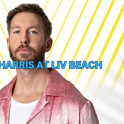 CALVIN HARRIS at LIV BEACH Las Vegas- #1Pool Party at Fontainebleau ...