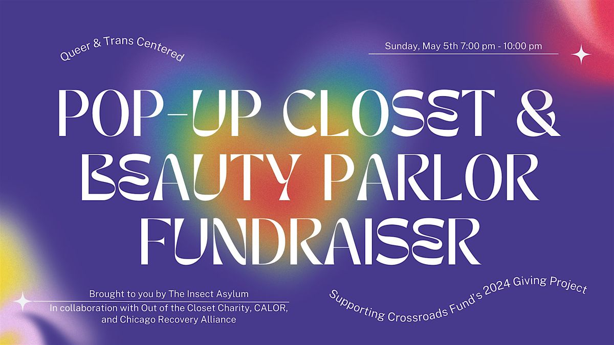 Queer & Trans Focused Pop-Up Closet w/ "Out of the Closet Charity ...