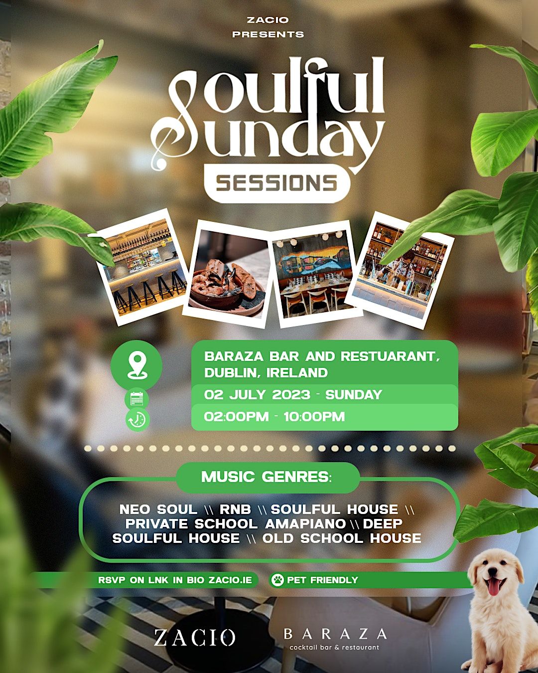 Sunday Souful Sessions, Zanzibar Locke, Ha'penny Bridge, Dublin 1, 6 ...