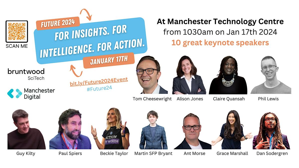 Future 2024. For Insights. For Intelligence. For Action., Manchester ...