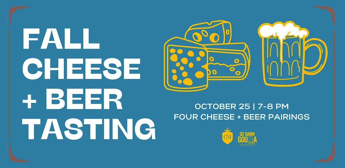 Fall Cheese + Beer Pairing with So Damn Gouda + Call to Arms Brewing ...