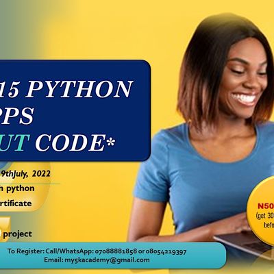 BUILDING WEB APPS WITHOUT CODE USING PYTHON (LOW CODE SERIES), October ...