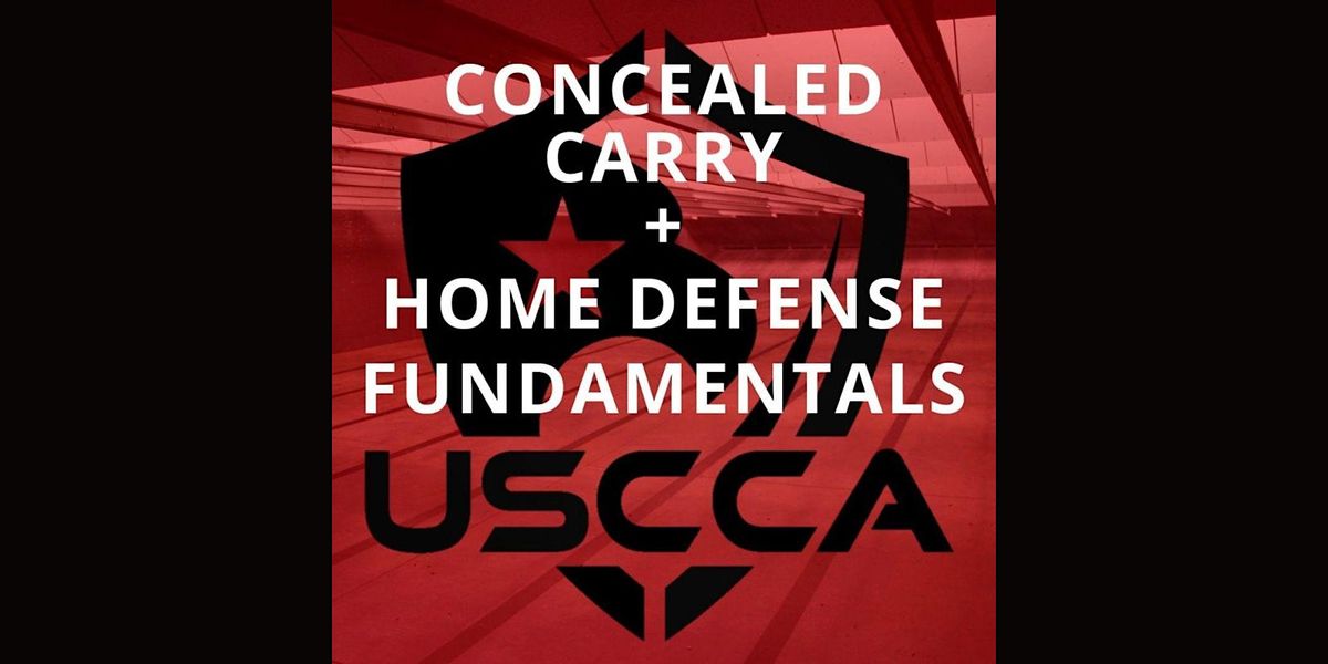 USCCA Concealed Carry and Home Defense Fundamentals, Gun Stop, Cedar ...