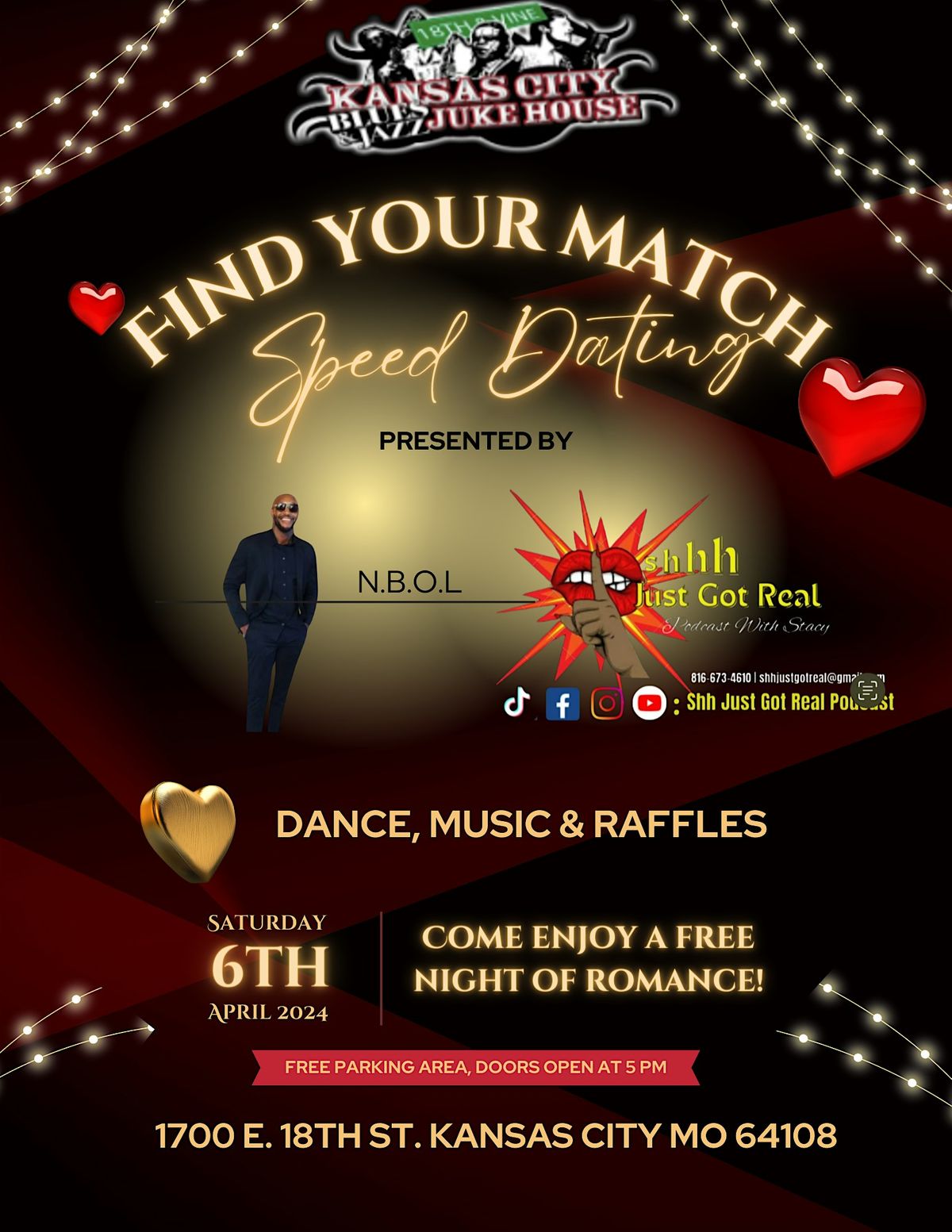 Speed dating Event, Juke House, Kansas City, 6 April 2024 | AllEvents