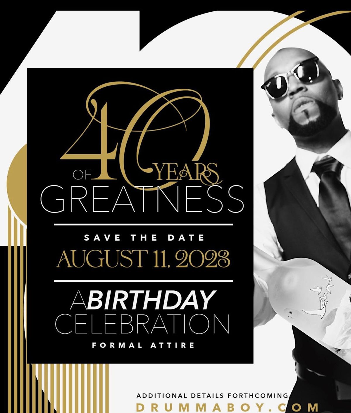 Celebrating 40 Years of Greatness W Grammy Award Producer Drumma Boy ...