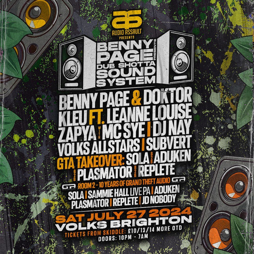 Audio Assault - Benny Page Presents DubShotta Soundsystem -, The Volks ...