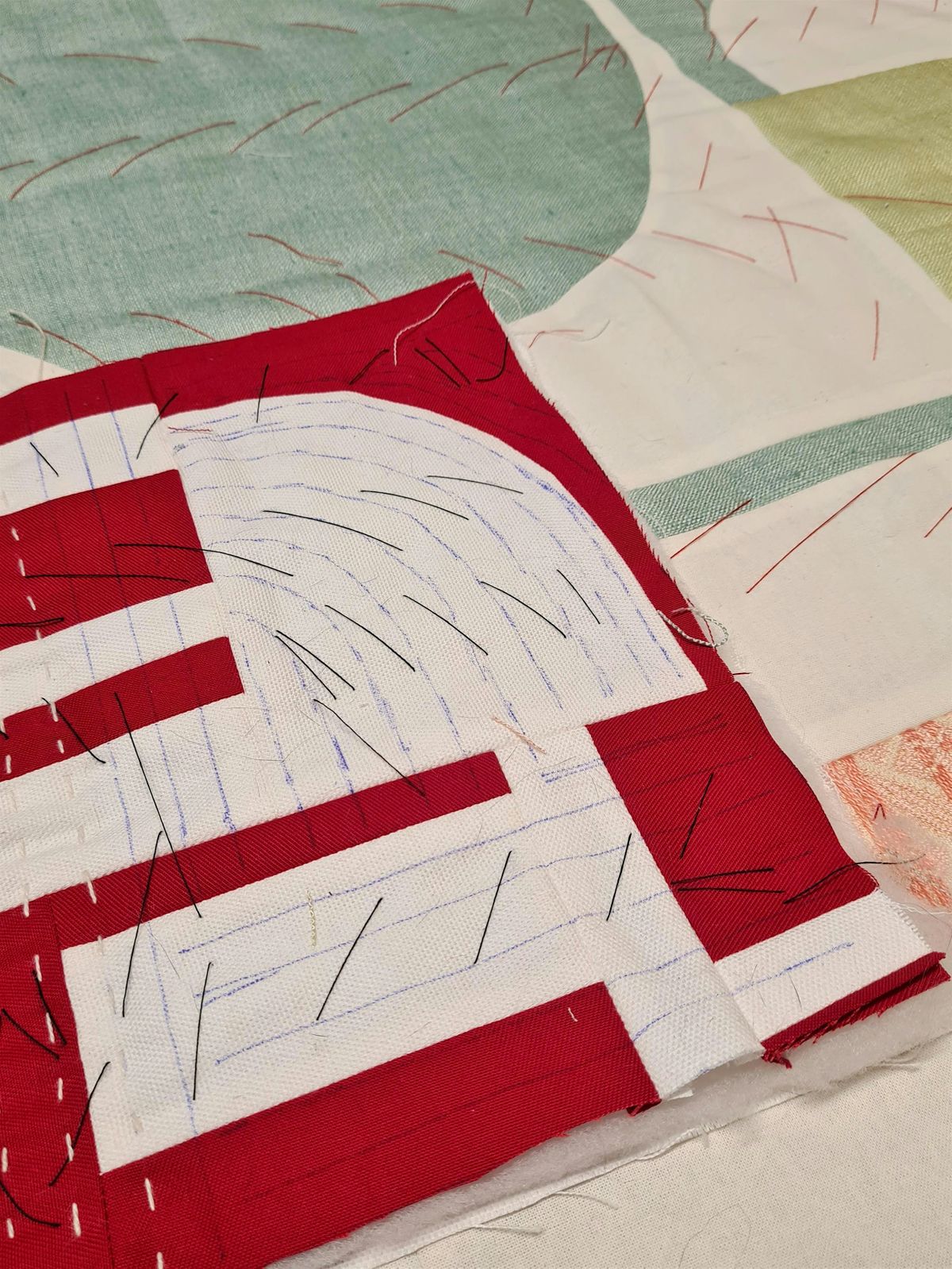 Here Comes The Sun : Scrap-Fabric Collage Quilting, The Exchange, Erith ...