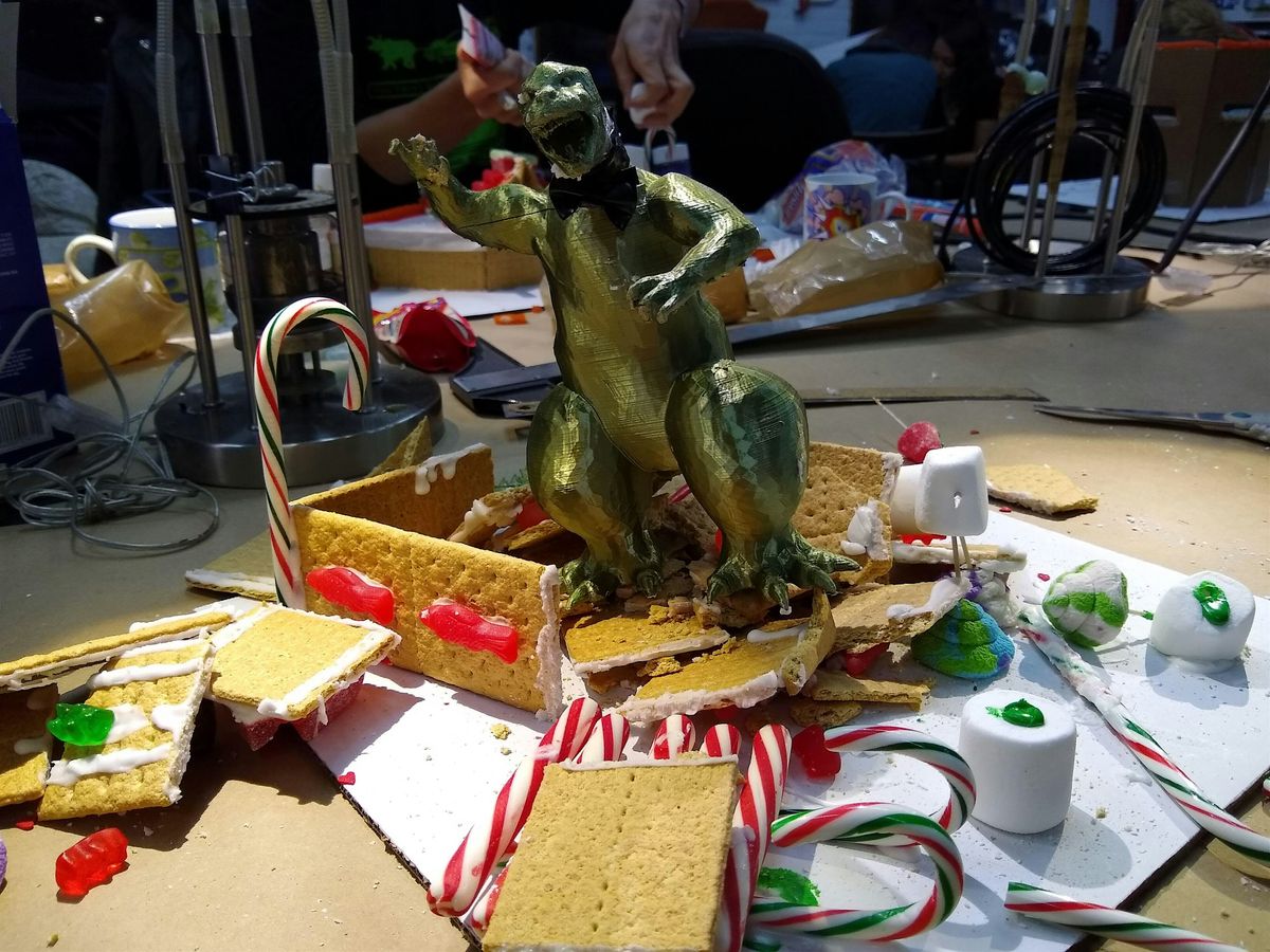 Faux Gingerbread Build-And-Smash, NYC Resistor, Brooklyn, 10 December ...